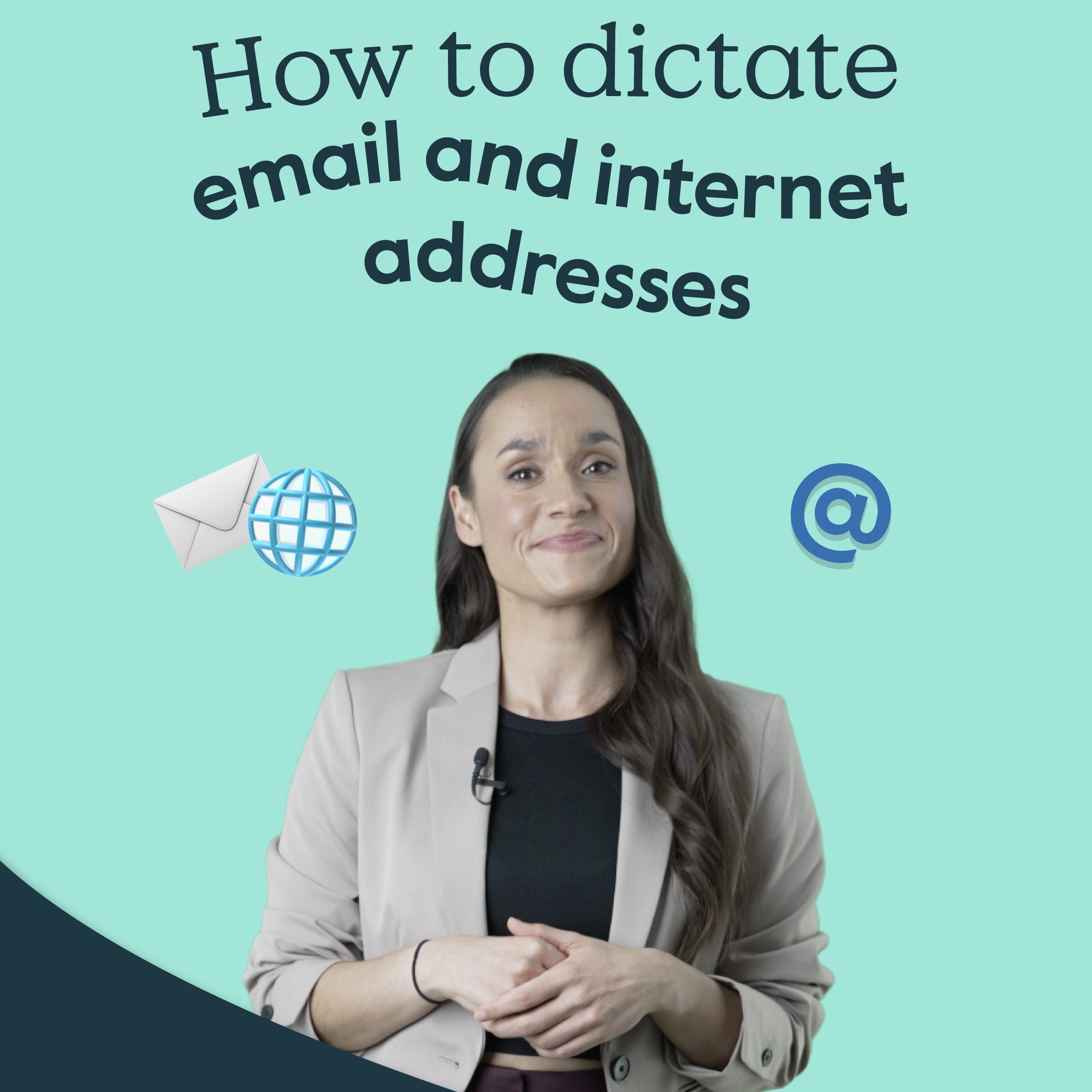How to dictate email and internet addresses - Cambridge Blog