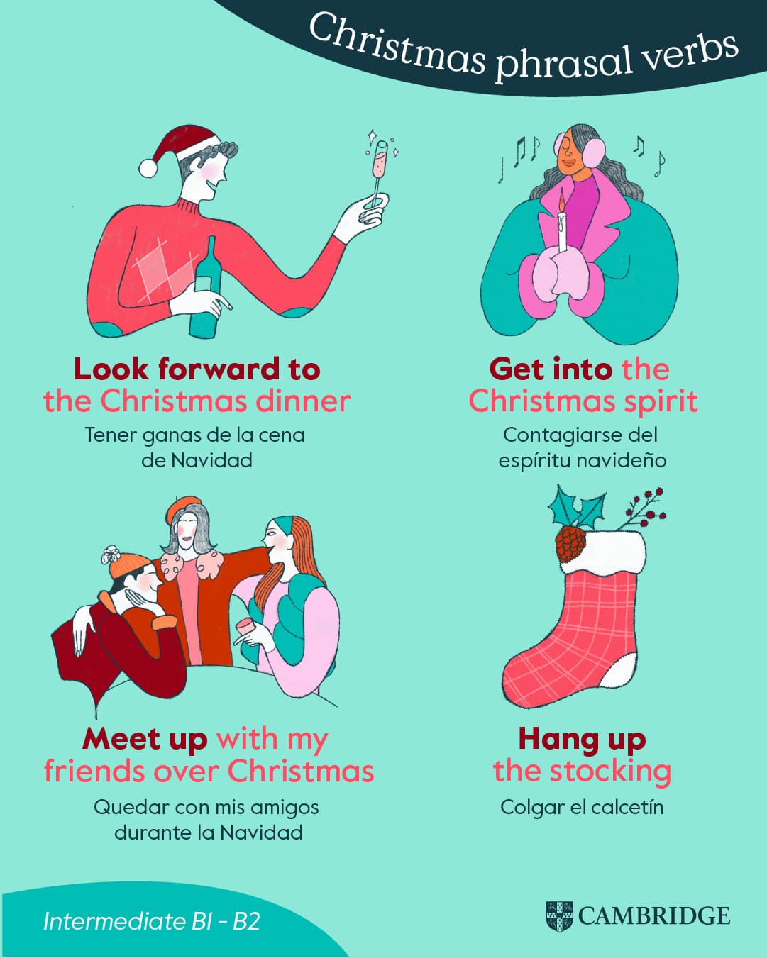 Christmas phrasal verbs - Cambridge Blog